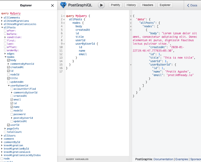Building Full-stack Web Apps With PostGraphile and React - Part 1